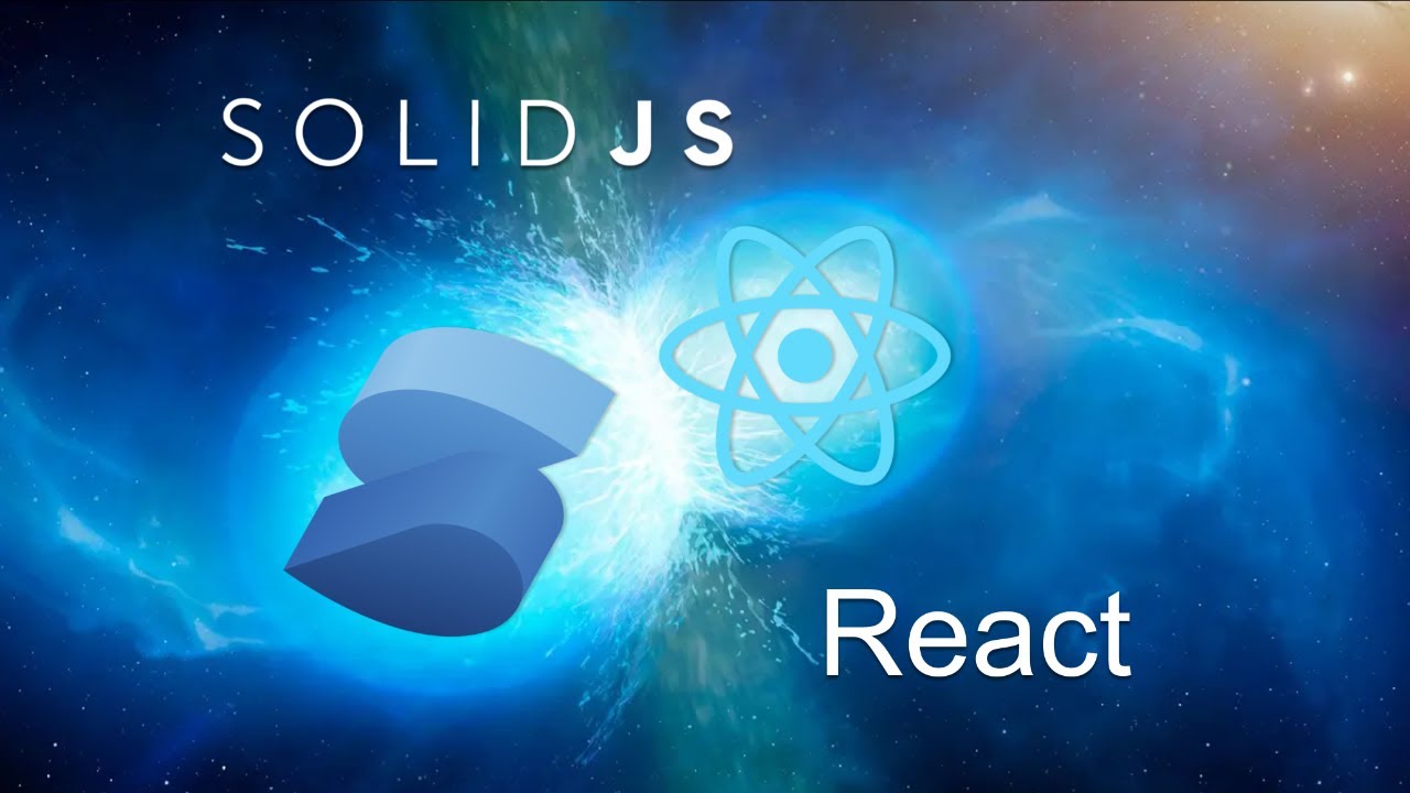 Solidjs In React Reconciling Disparate Worlds Youtube