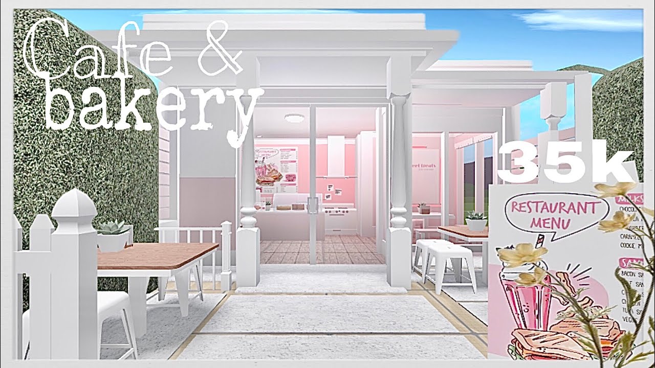 Roblox Bloxburg No Gamepass Cafe Bakery Youtube