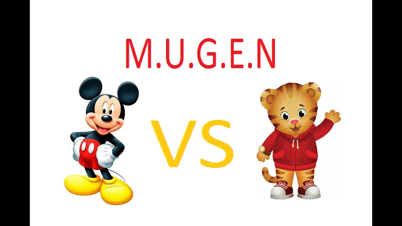 Mugen Mickey Mouse Vs Daniel Tiger Youtube
