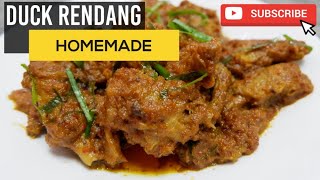 Resepi Rendang Itik Azie Kitchen Santapan Senja