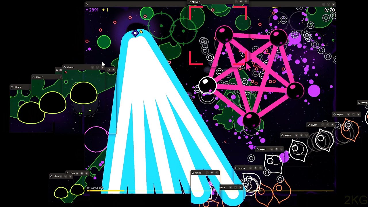 Windowkill Shoot The Window Edges To Push Your Screen And Dodge Enemies
