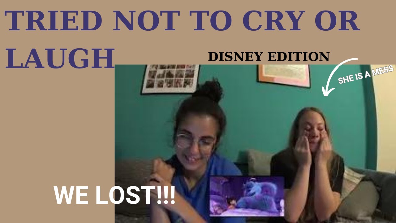 We Tried Not To Cry Or Laugh Disney Challenge Edition Youtube
