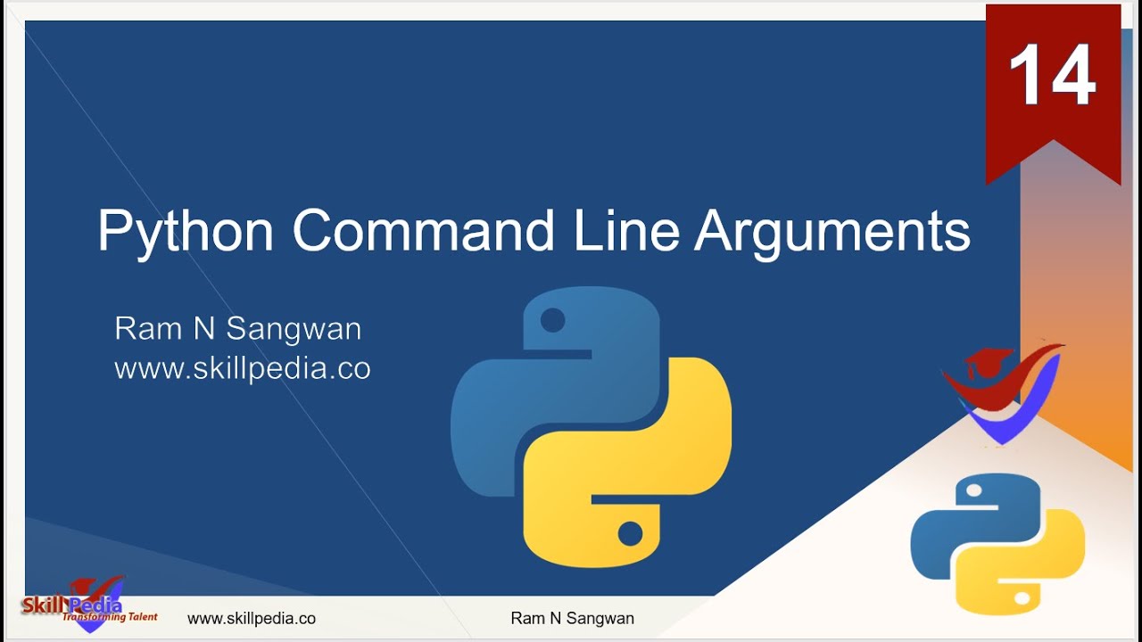 Python Command Line Parameters Python Tutorial For Beginners