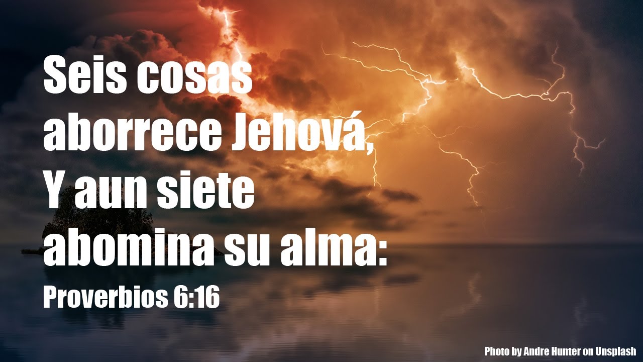 Proverbios 6 Lectura Del Capítulo Y Meditación Sobre Proverbios 6 16