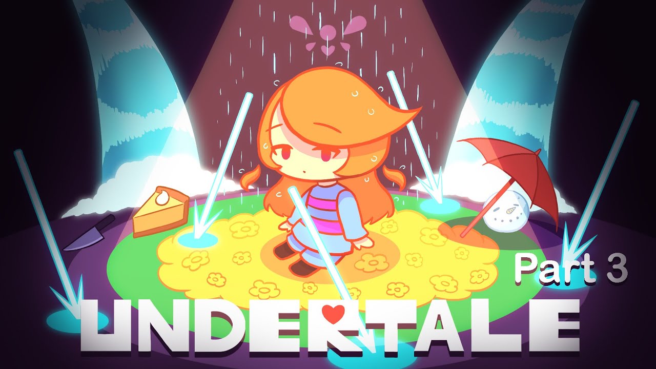 Fall Into Waterfall Undertale Part 3 Youtube
