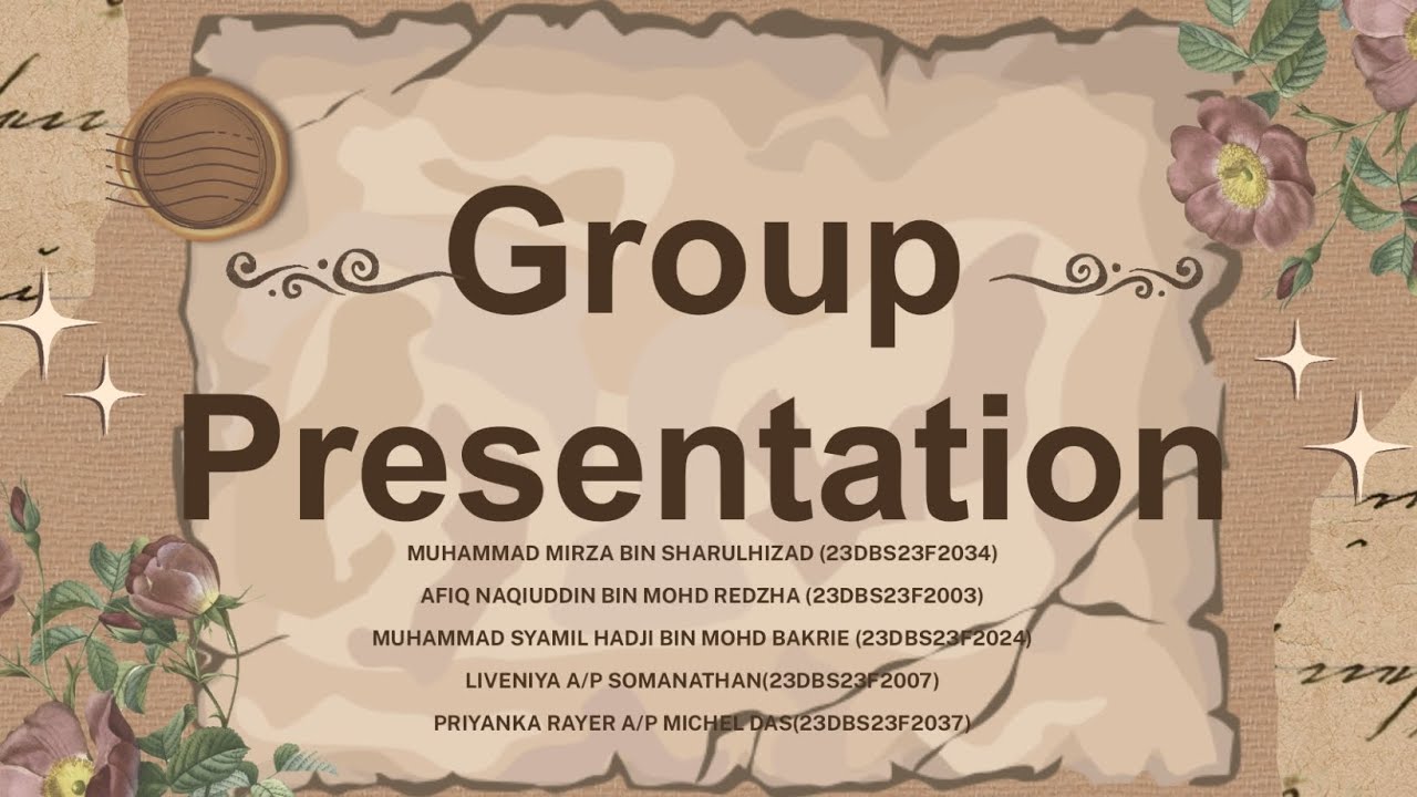 Presentation Video Youtube
