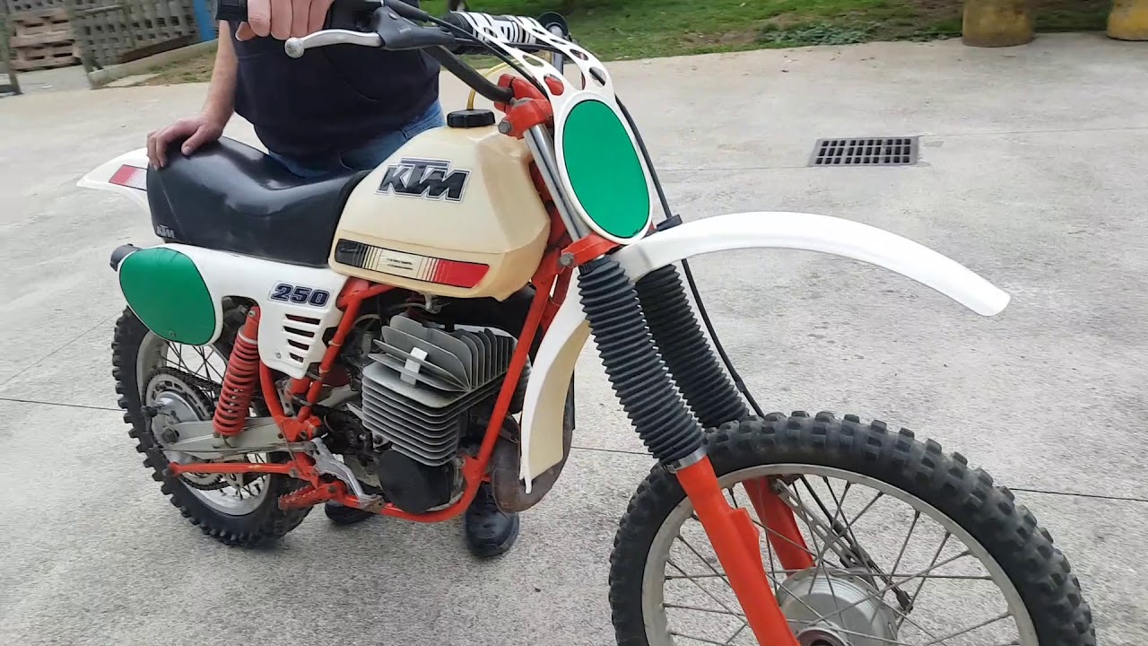 Ktm 250 Mc Anno 1980 Youtube