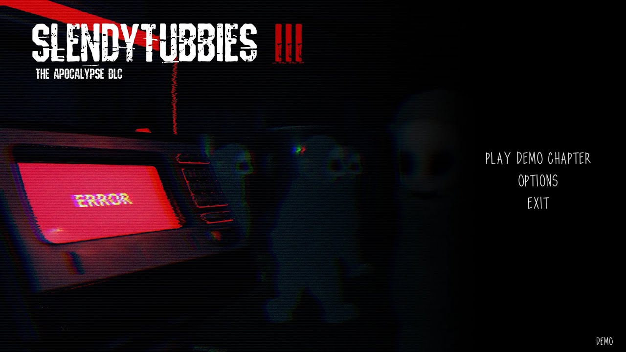 Slendytubbies 3 The Apocalypse Dlc Demo All Endings Variants Youtube