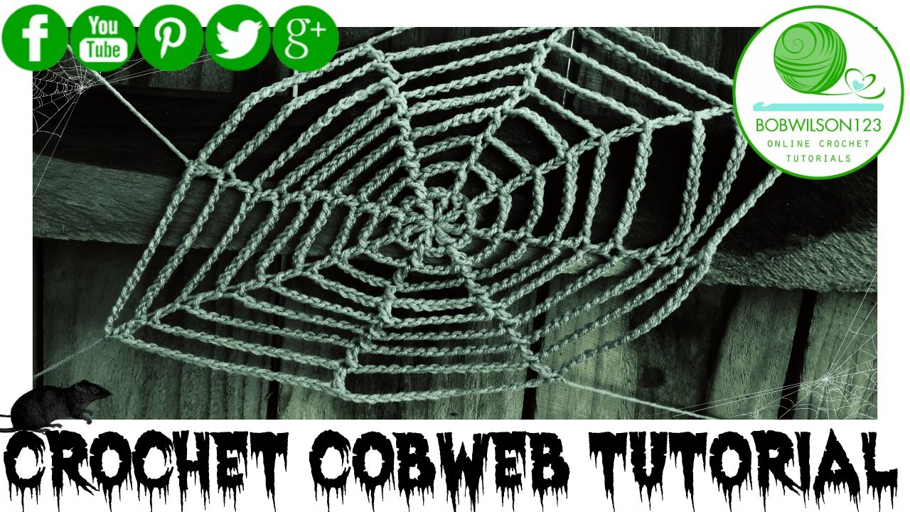 Crochet Cobweb Tutorial Youtube
