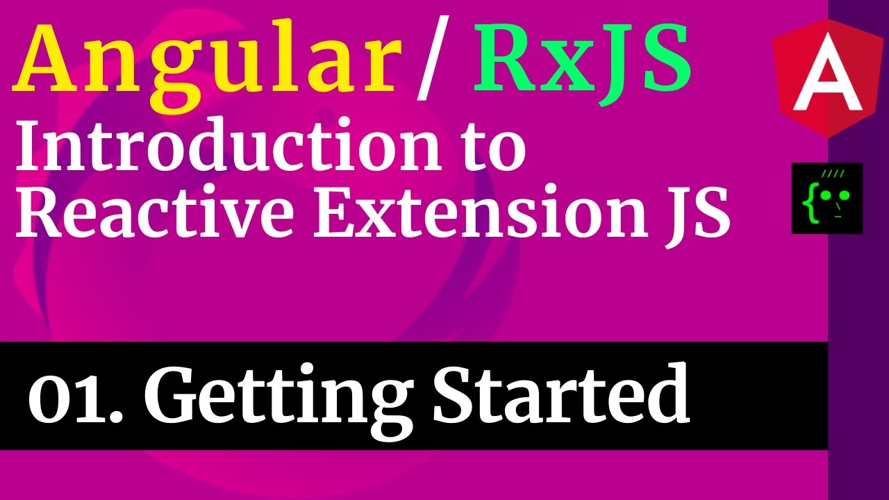Angular Rxjs 01 Getting Started Youtube