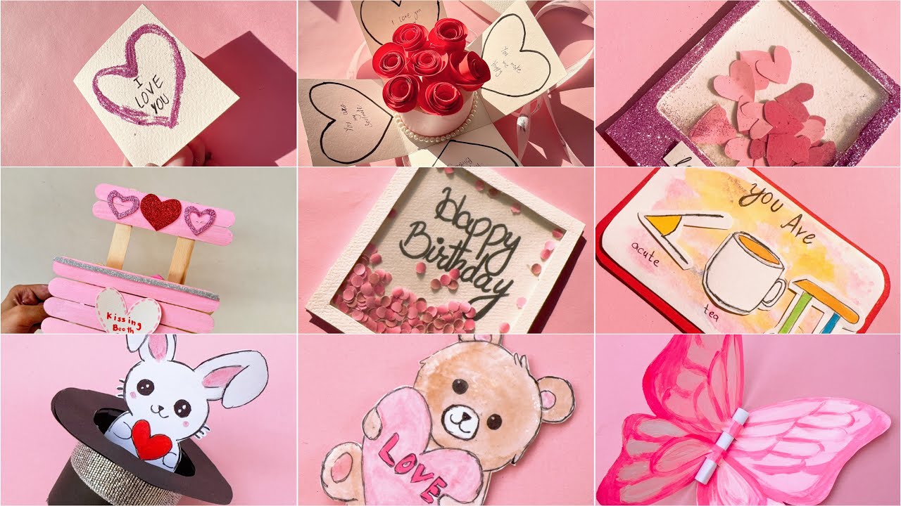 10 Ideas Diy Cute Birthday Gift Idea Diy Paper Crafts Youtube