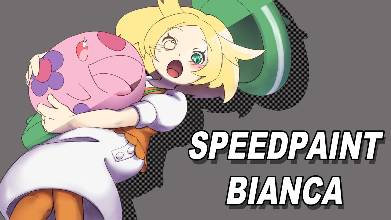 Speedpaint Bianca Pokemon Bw Clipstudio Youtube