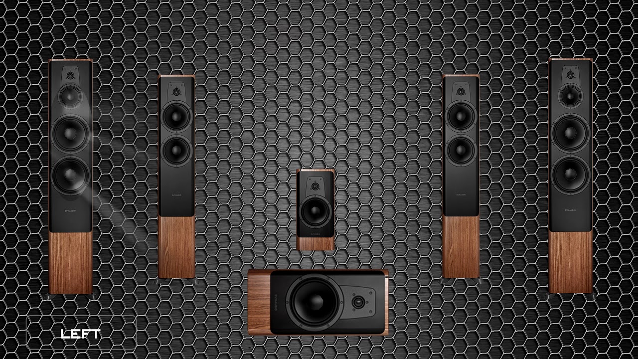 Stereo Left Right 5 1 Speaker Sound Test Youtube