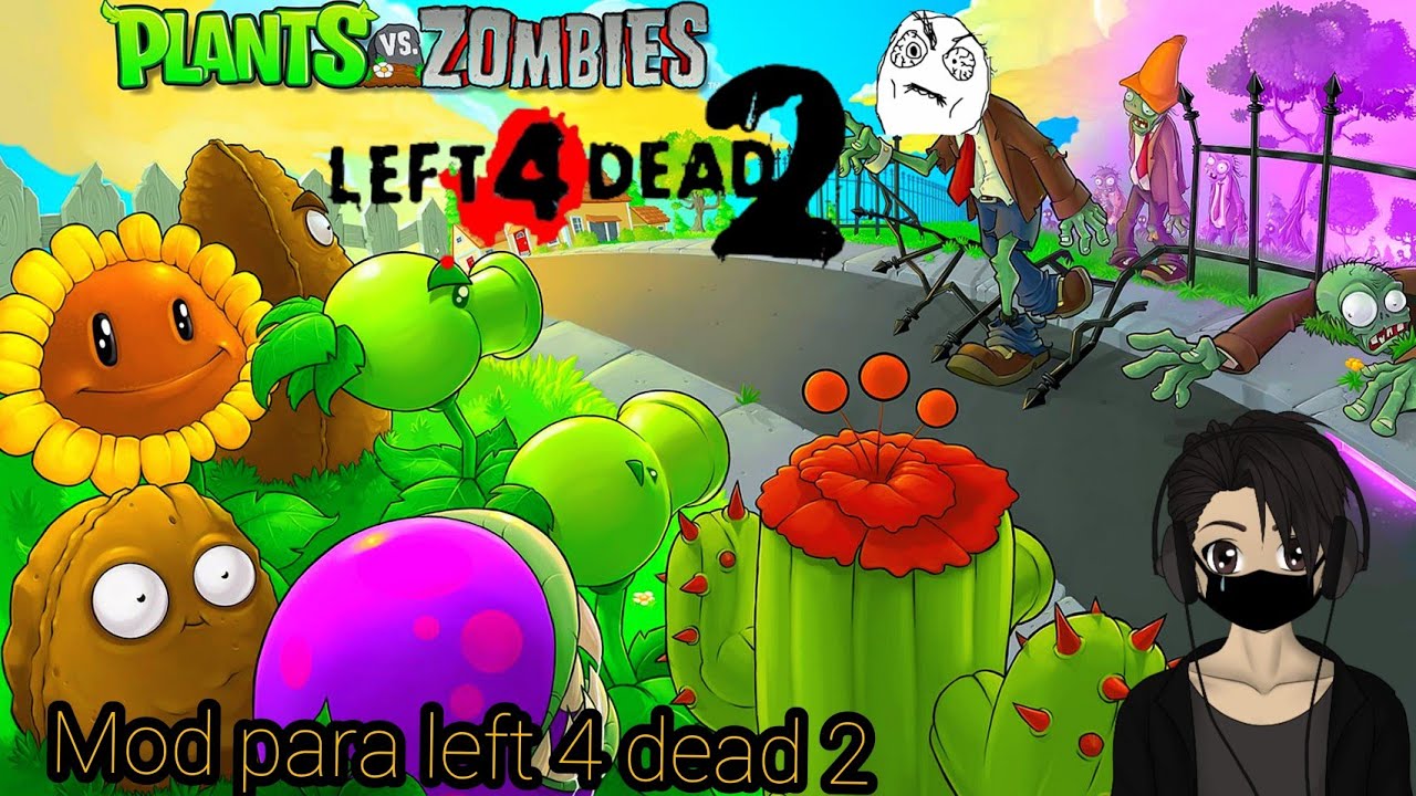 Mod Plantas Vs Zombies Para Left 4 Dead 2 Trﾃ朗ex Gﾌｷhﾌｷoﾌｷsﾌｷtﾌｷ Youtube