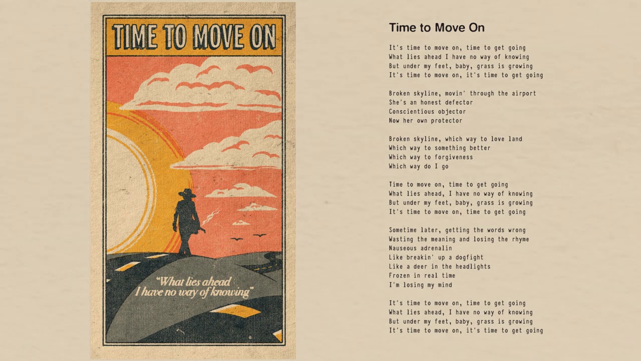 Tom Petty Time To Move On Official Lyric Video Youtube