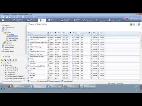 Check Point Ips Intrusion Prevention System Firewall Overview Demo