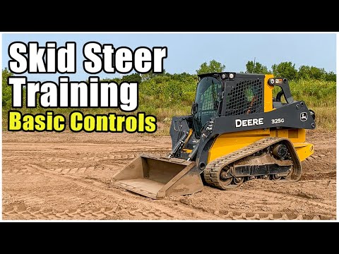 How To Operate A Tracked Skid Steer Loader Ctl Basic Controls