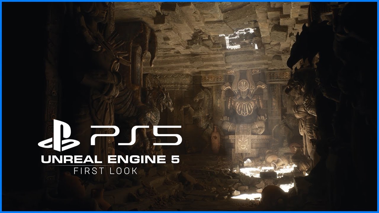 World S First Ps5 Gameplay Reveal By Epic Games Unreal Engine 5