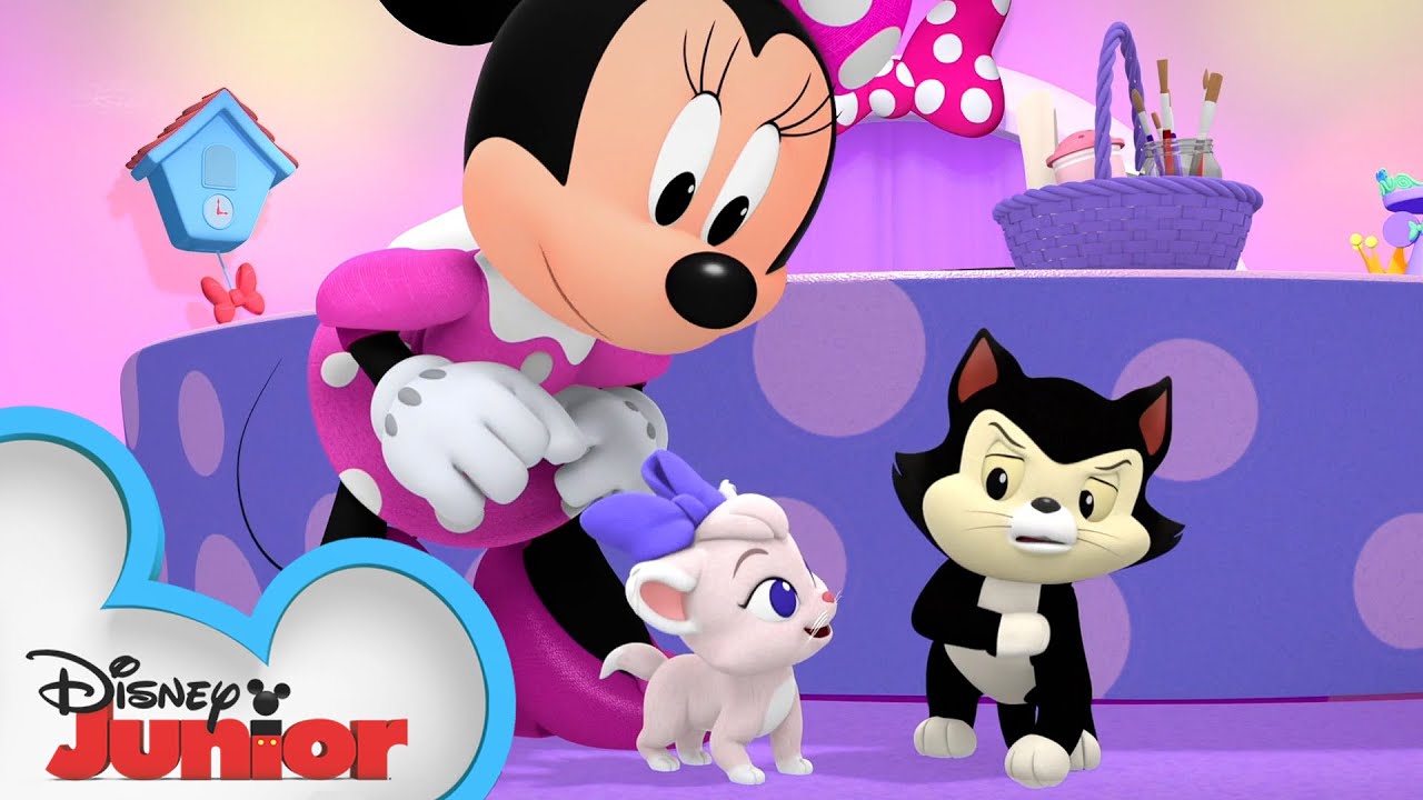 A New Kitty In The House Minnie S Bow Toons рџћђ Disneyjr Youtube