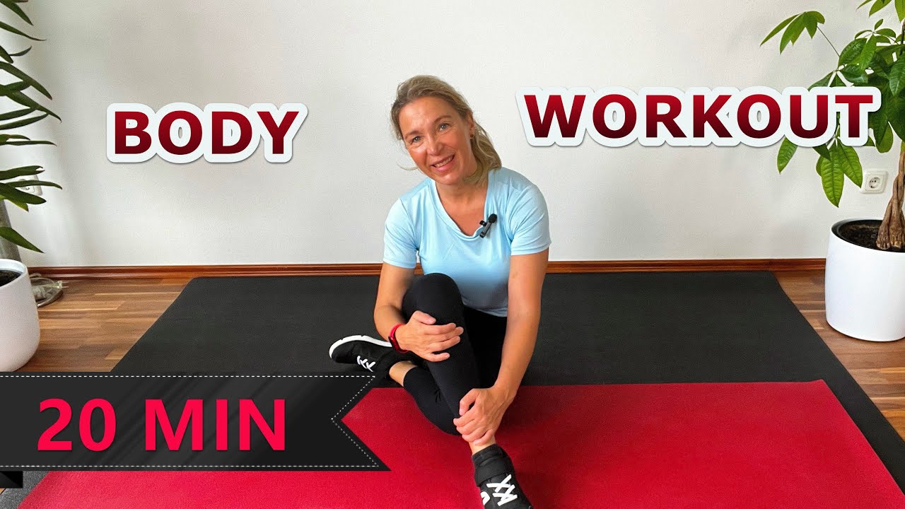 20 Min Full Body Workout Anfänger Version No Equipment Youtube