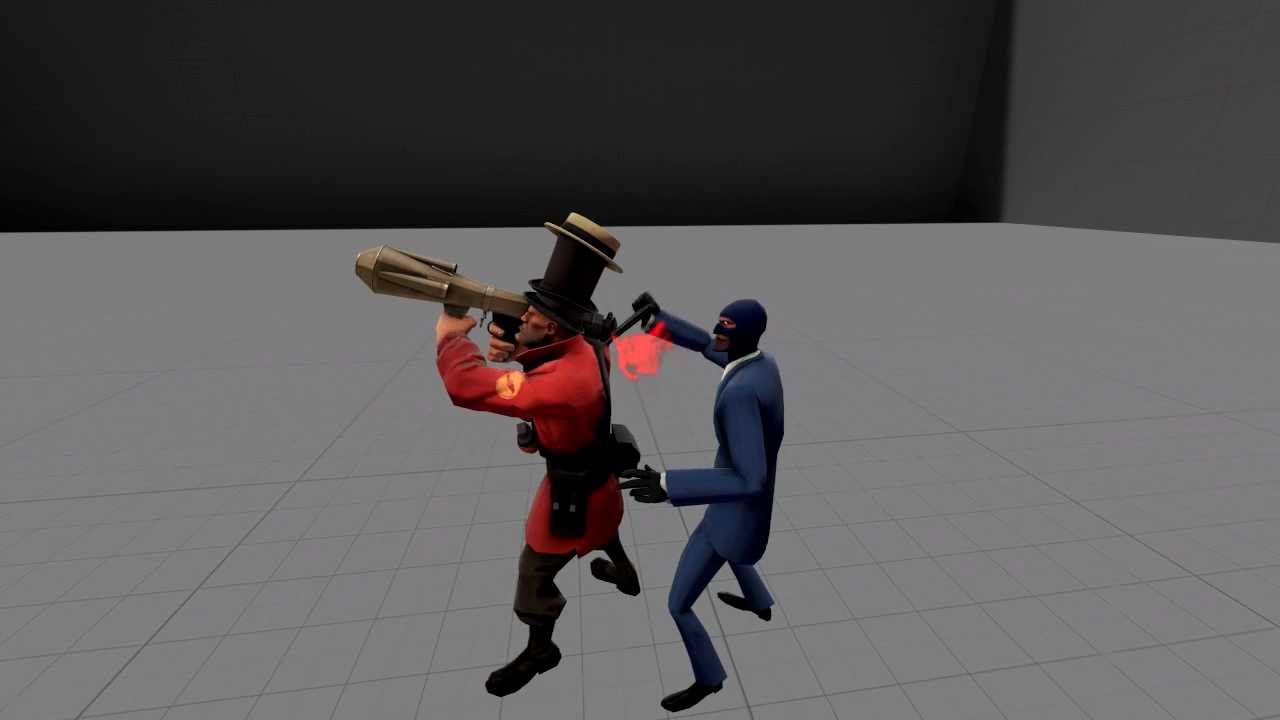 Sfm Team Fortress 2 Spy Backstab Youtube