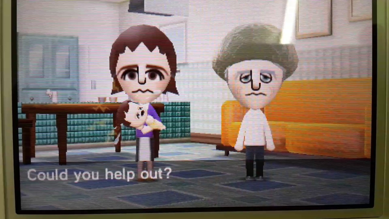 Tomodachi Life Mii Home Frank Meet A Baby Ryan Youtube