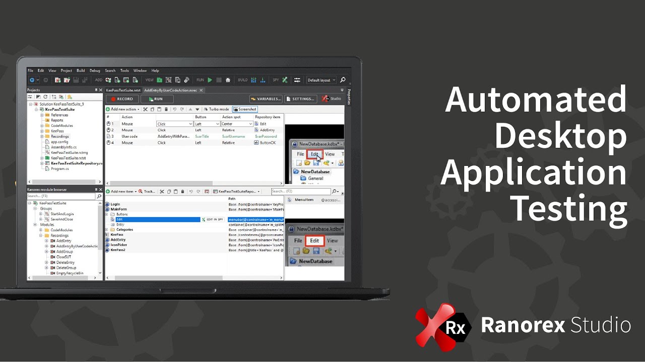 Automated Desktop Testing With Ranorex Studio Youtube