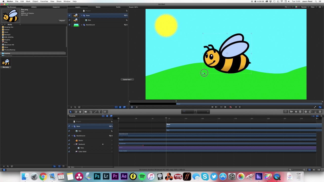 Animation Basics In Apple Motion Youtube