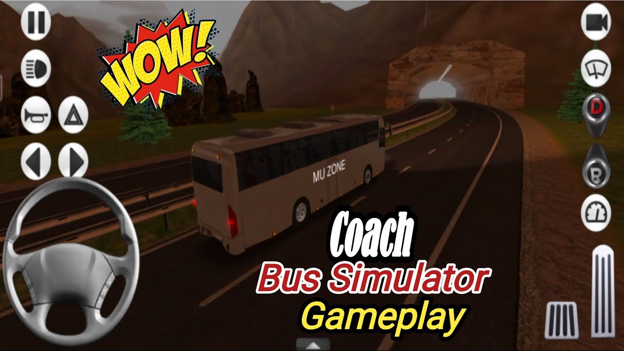Coach Bus Simulator Gameplay Android Gameplay Youtube
