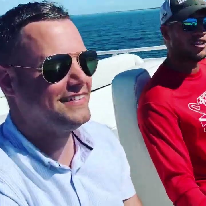 Taking A Powerboat For A Spin With All The Passengers In Clearwater