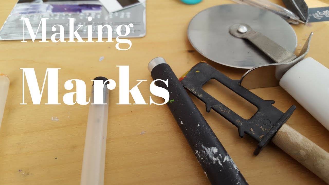 Mark Making Tools My Art Studio Essentials Youtube