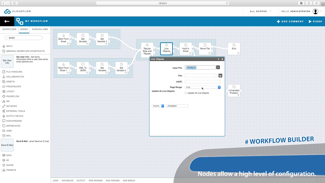 Cloudflow Workspace Workflows Youtube