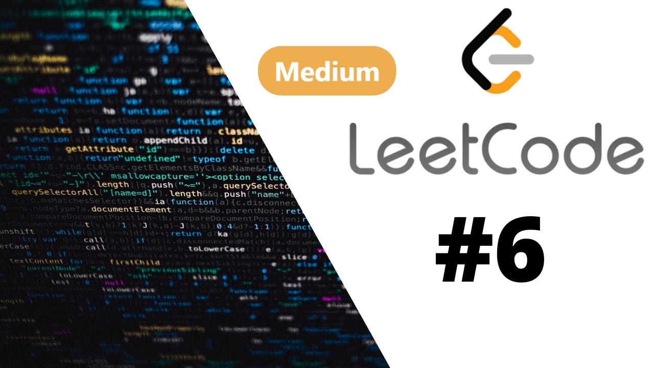 Java Leetcode 6 Zigzag Conversion Array 7 Youtube