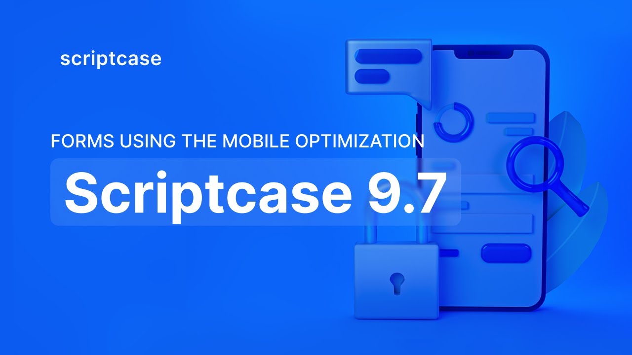 Scriptcase 9 7 Forms Using The Mobile Optimization Youtube