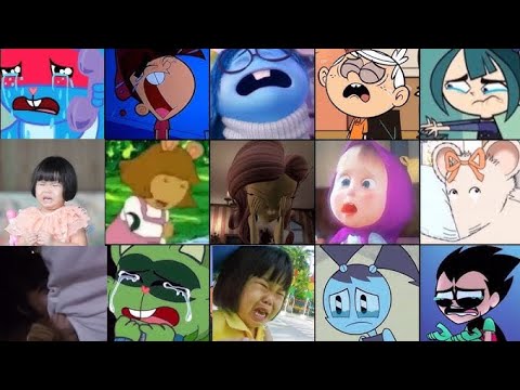 Cartoon Crying Compilation Youtube