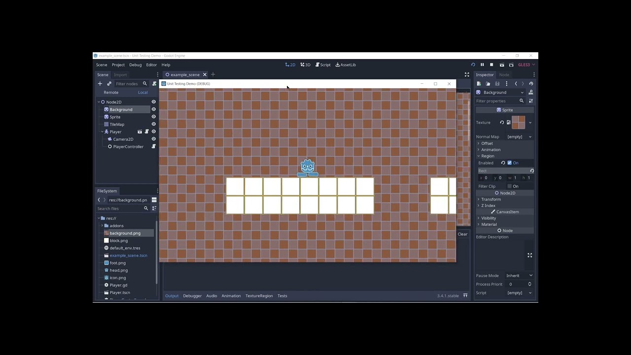 Adding A Parallax Background Godot 3 Tutorial Youtube