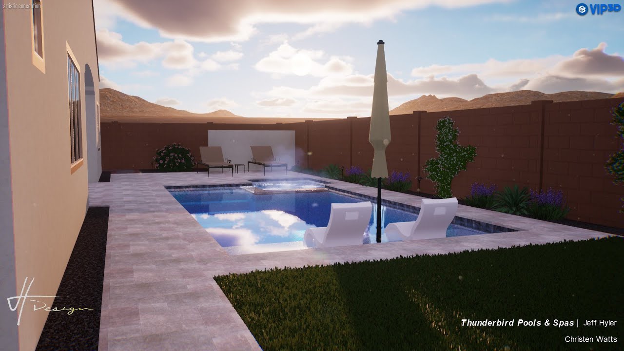 Watts Design Concept Thunderbird Pools Spas Youtube