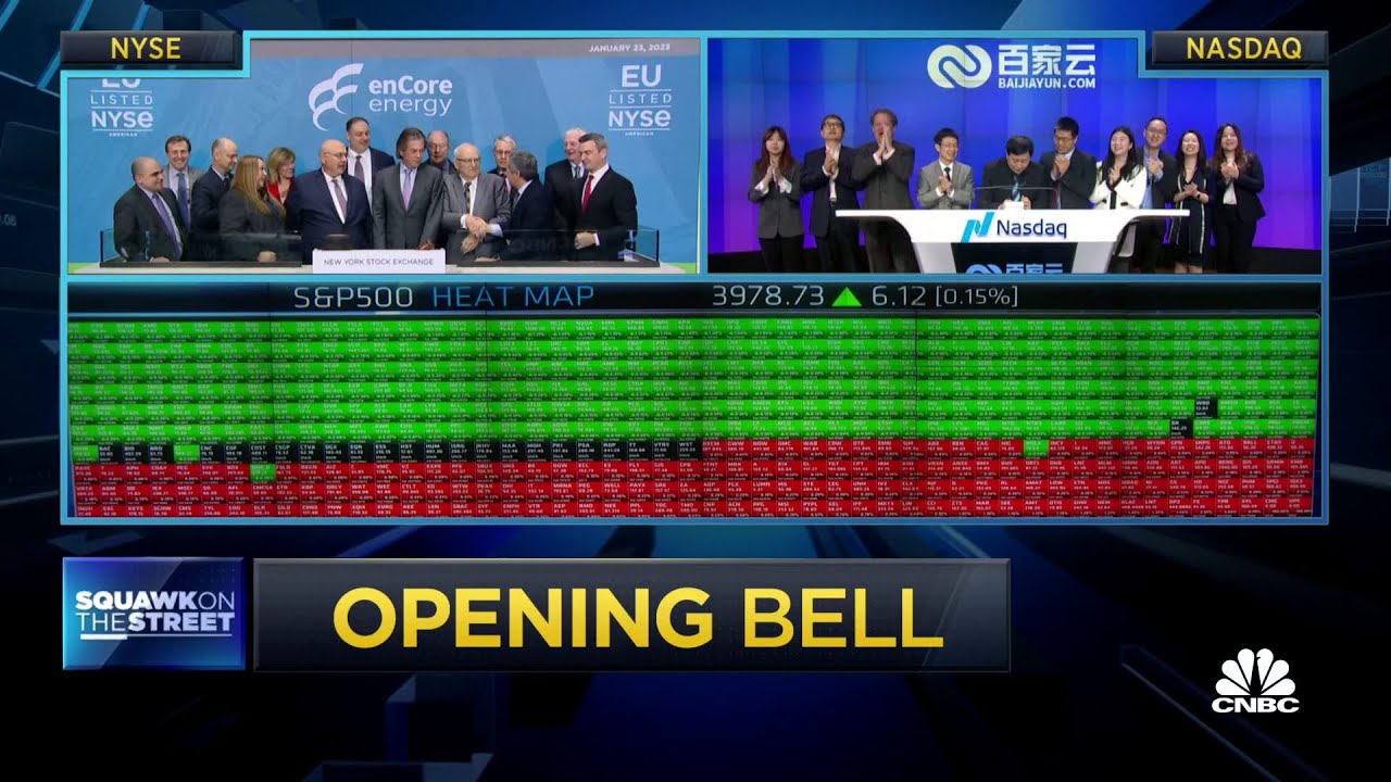 Opening Bell January 23 2023 Youtube