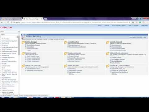 Peoplesoft Campus Solutions Training Tutorials For Beginners Youtube