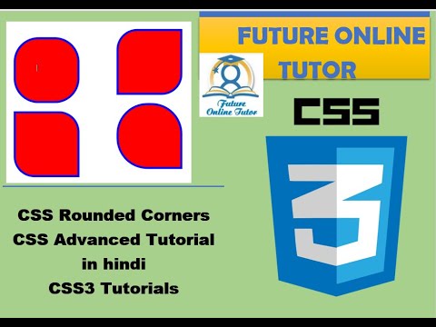 1 Css Rounded Corners In Hindi Css Advanced Tutorial In Hindi Css3