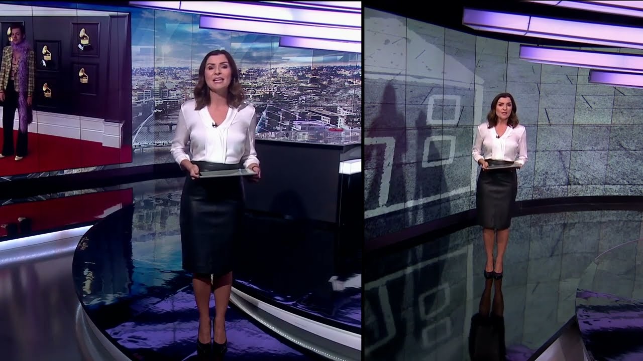 Leather Skirt Satin Blouse Colette Fitzpatrick 20220827 Youtube