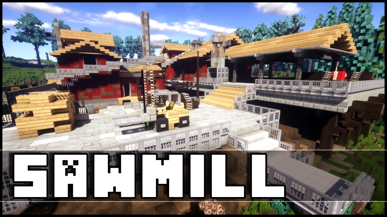 Minecraft Sawmill Sawmill Minecraft Map The Sawmill Creates 6