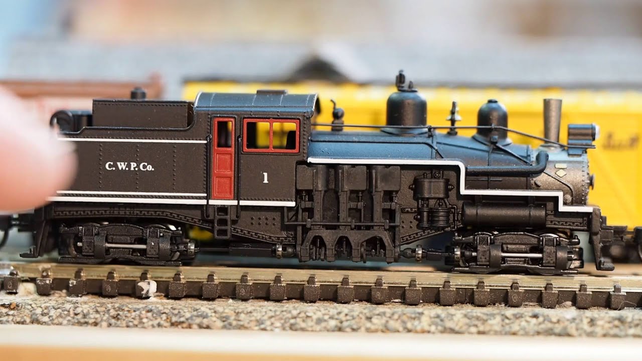 Atlas N Scale Shay Locomotive And Layout Update Youtube