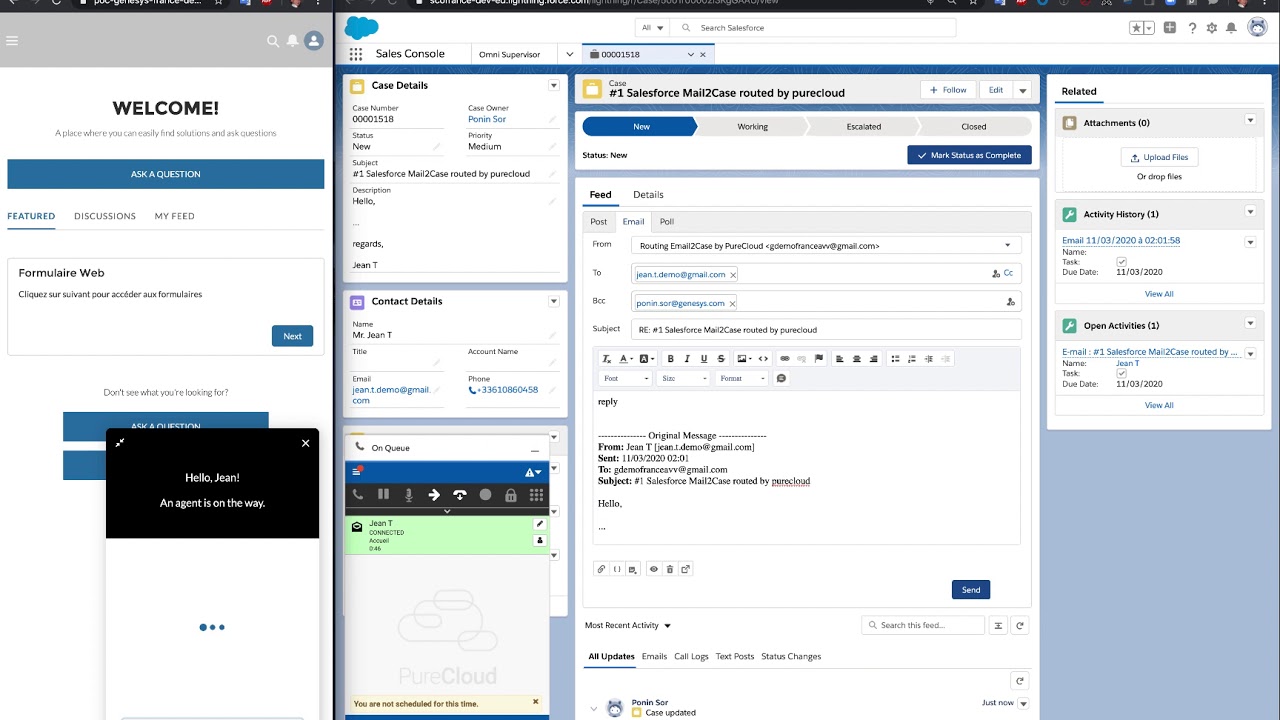 Genesys Cloud Omni Channel Routing Youtube