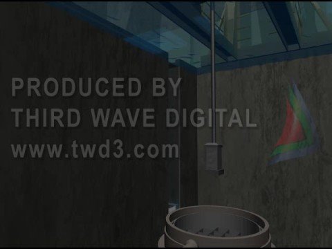 Third Wave Digital S Loading Used Fuel Assemblies 3d Model Animation