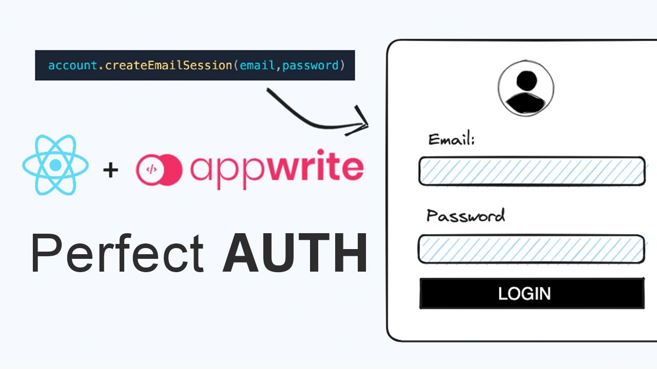 React Authentication With Appwrite Crash Course Youtube