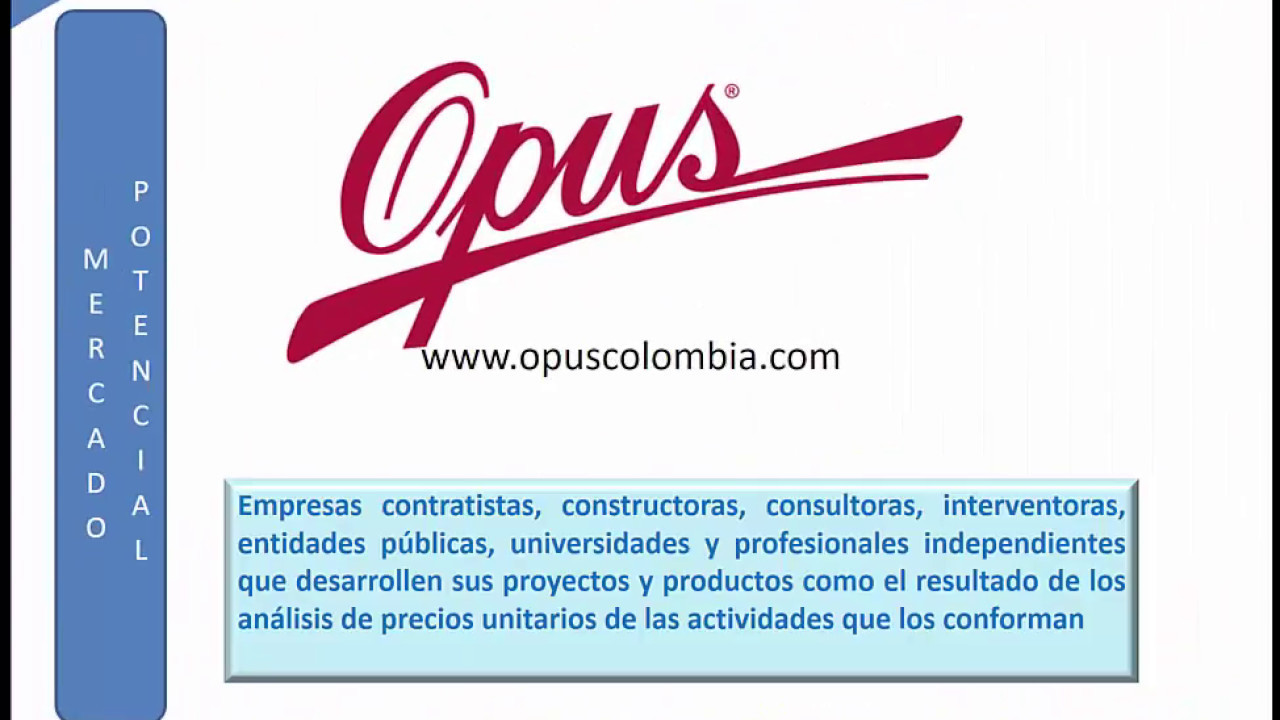 Presentación Software Opus 17 Youtube