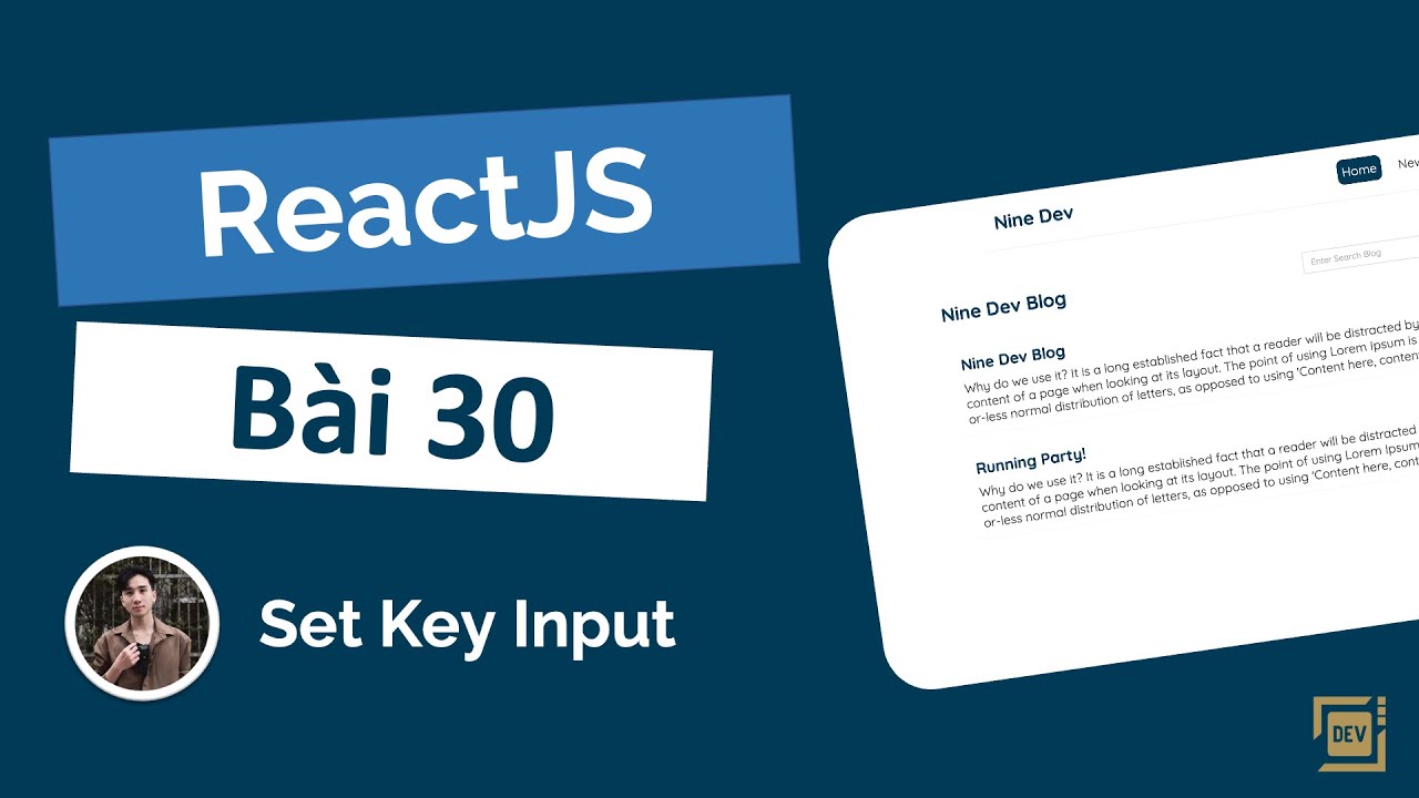 Tб Hб ќc Reactjs 30 Set Key Input Form Youtube