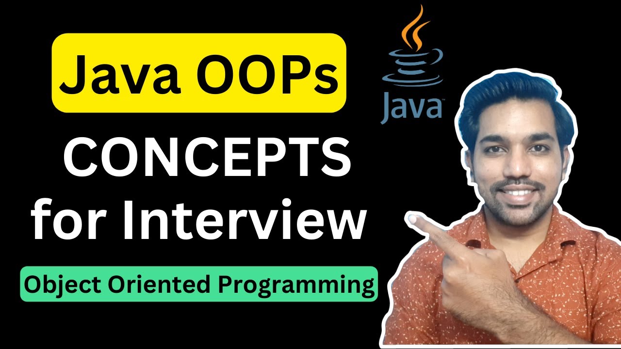 Java Oops Object Oriented Programming Concepts Tutorial With Notes