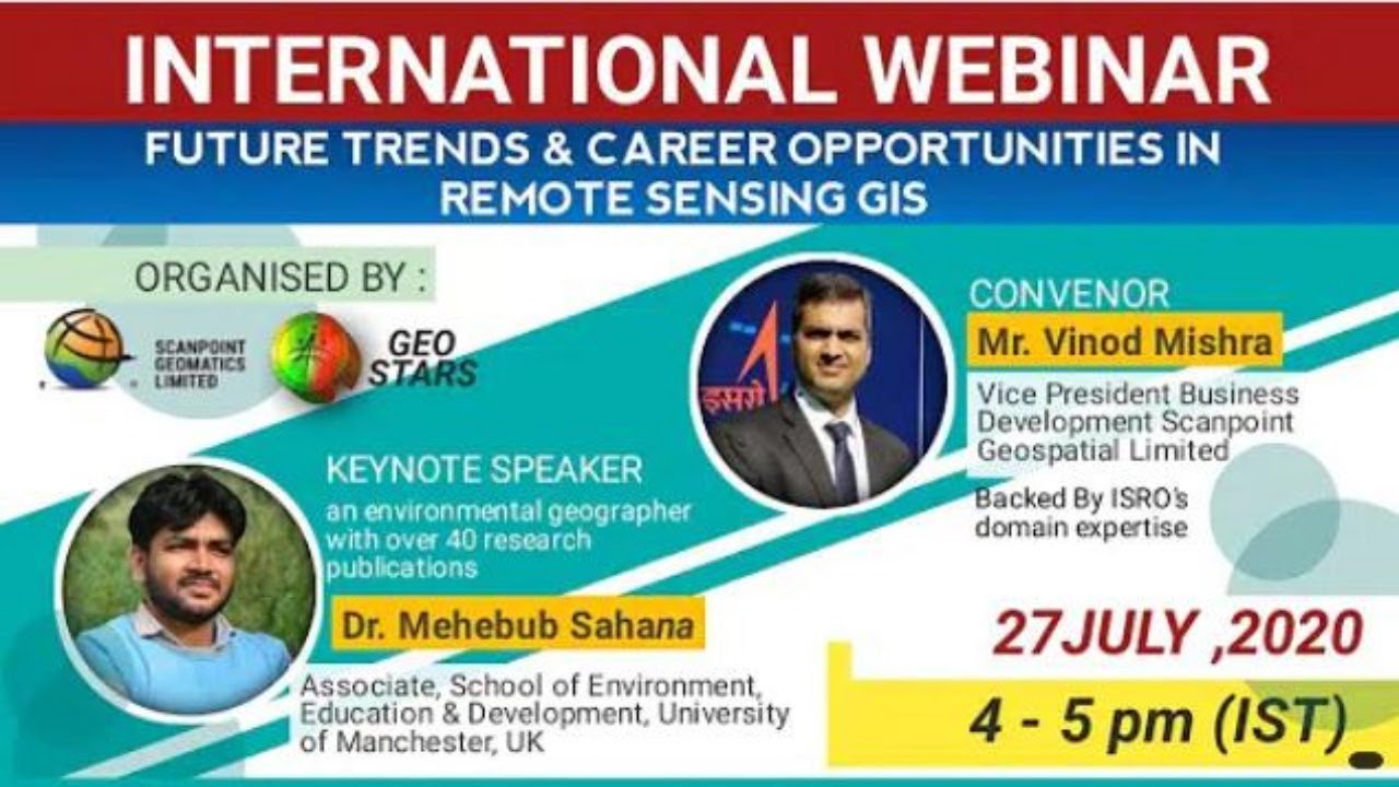 International Webinar On Future Trends Career Opportunities In Remote
